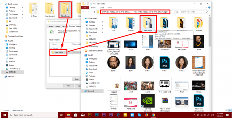 How to Recover Accidentally Deleted Folders in Windows - Windows ...